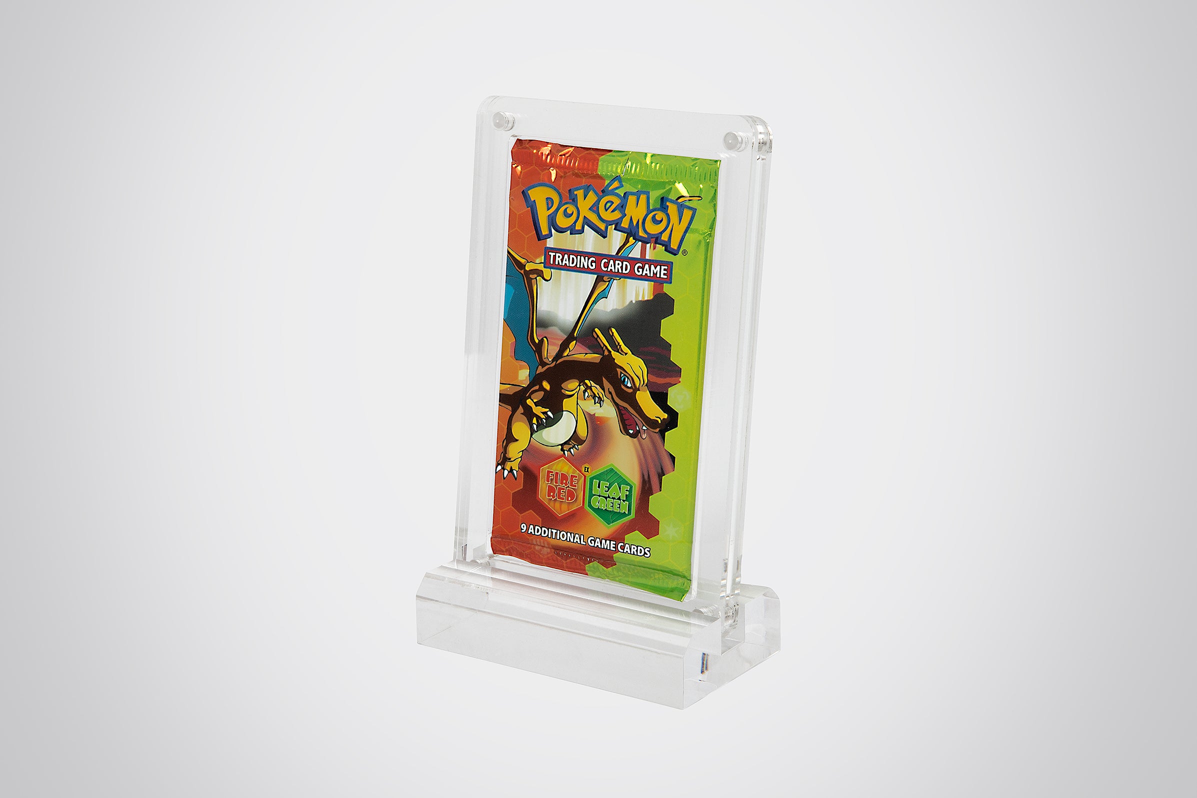 Single Pokémon Booster Pack Display Case — ACRYSHIELD