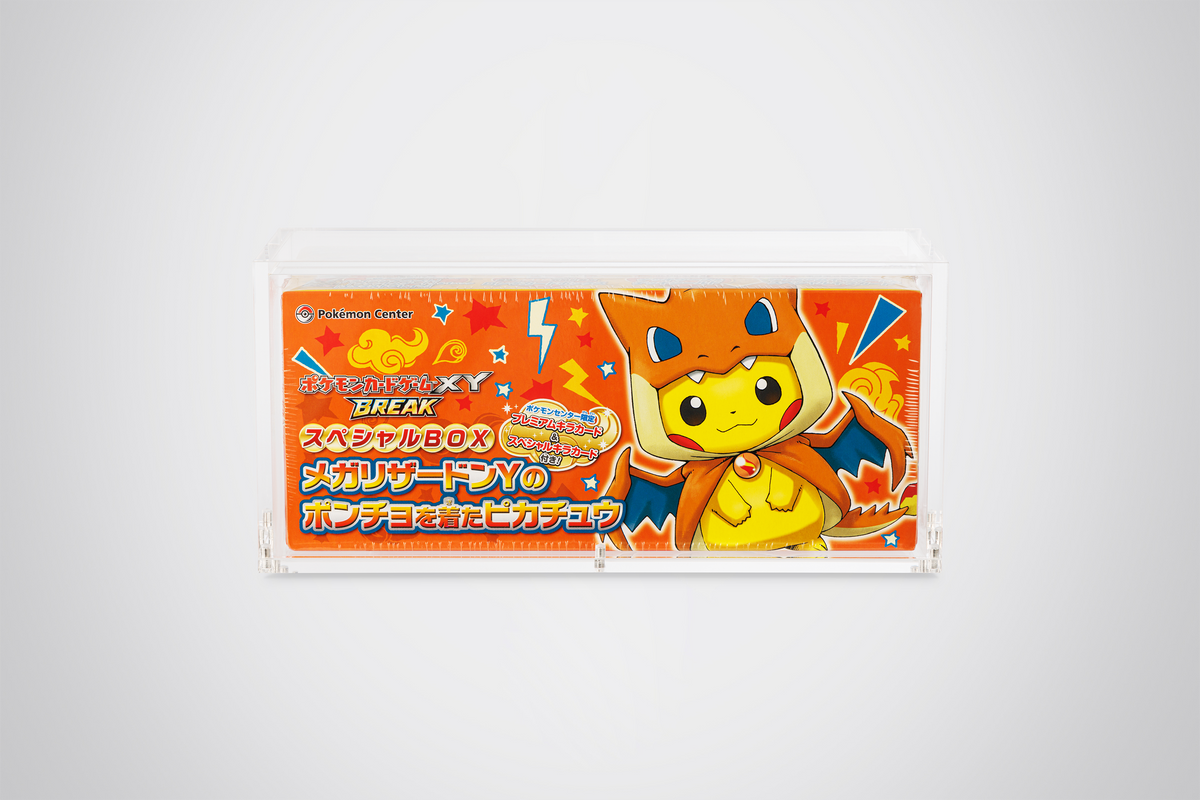 Poncho Pikachu Box Acrylic Case — ACRYSHIELD